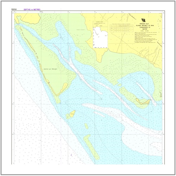 NCC Nautical Charts Of Iran | Opars